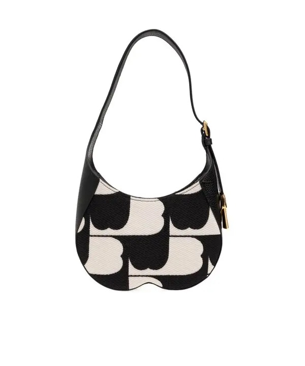 Burberry Small Chess Shoulder Bag - Black