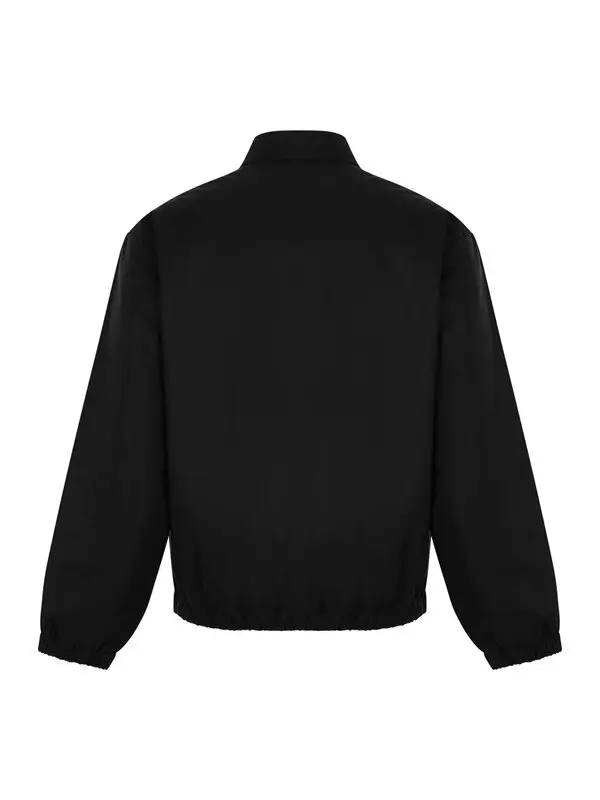 Prada Logo Detailed Zip-up Jacket