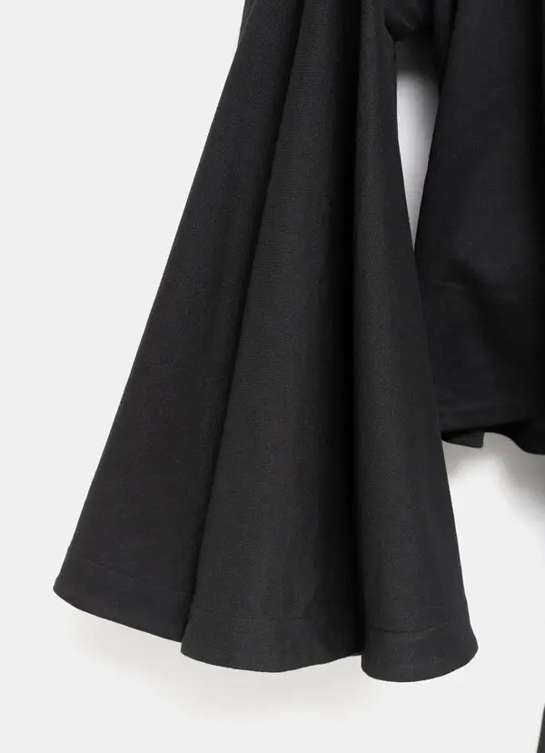 Jacquemus Le Cache Coeur Ventadou Wrap Top - Black