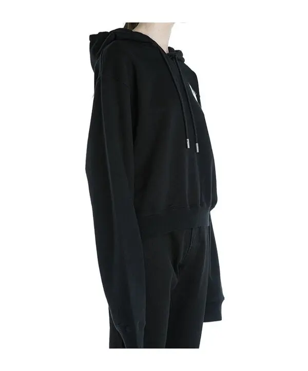 Off-White Microenvironment Crop Hoodie