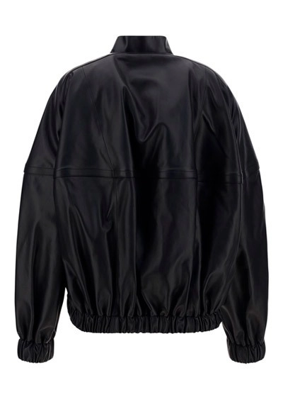 Loewe Nappa Leather Bomber Jacket With Anagram Clasp