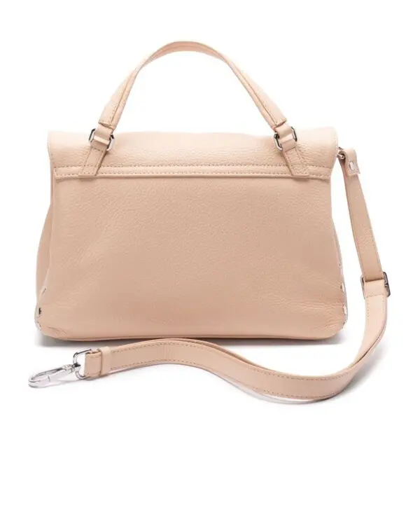 ZANELLATO Flip Shoulder Bag - Nude