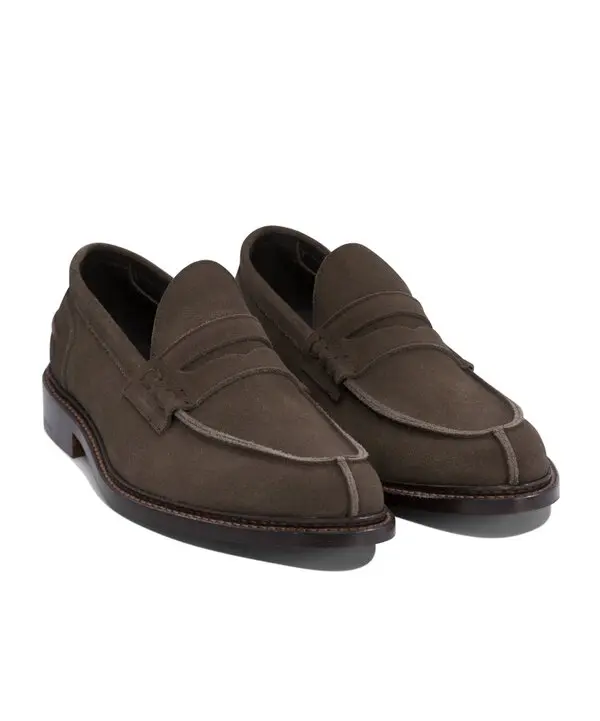 TRICKER'S Round Head Loafer - Brown