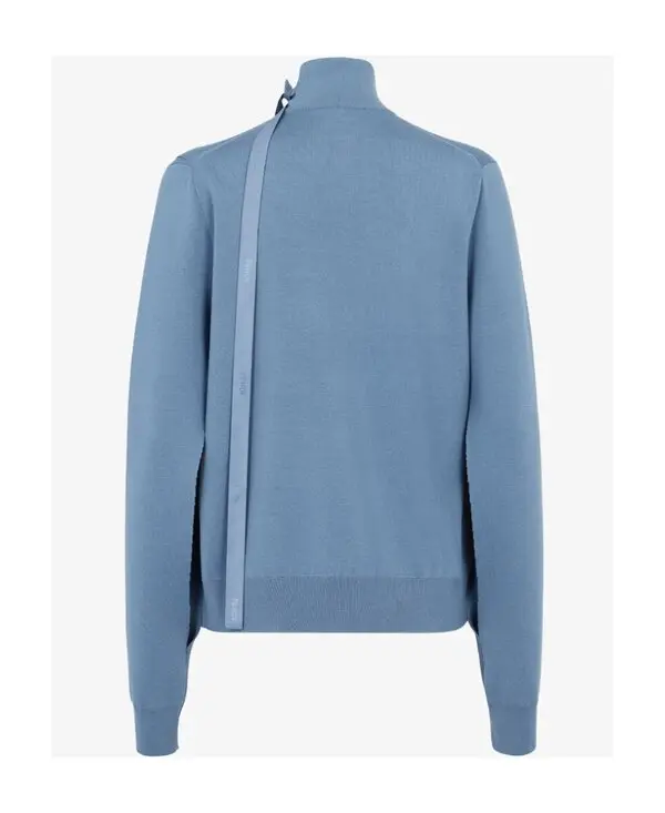 Fendi High Neck Pullover With Cut-out Detailing