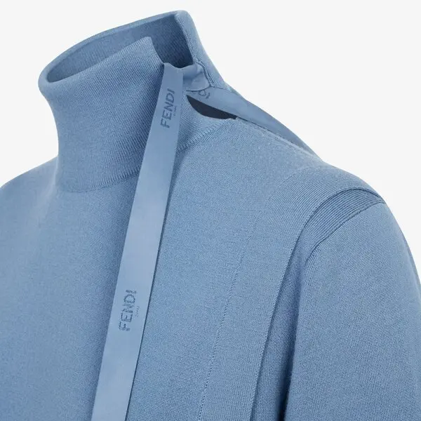 Fendi High Neck Pullover With Cut-out Detailing