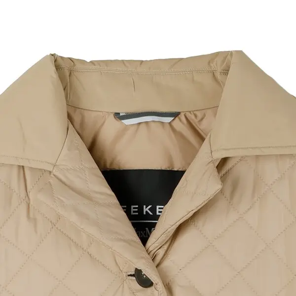 Max Mara Belted Quilted Long-sleeve Jacket