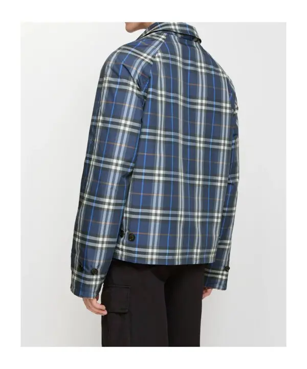 Burberry Reversible Check Hooded Jacket