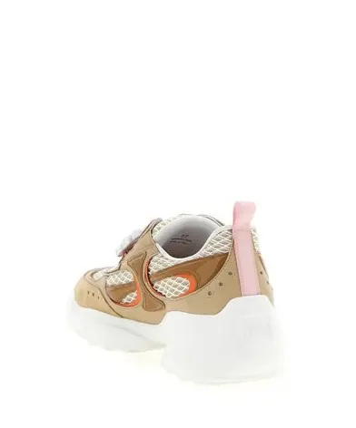 ROGER VIVIER Viv On The Run Sneakers With Crystal Buckle