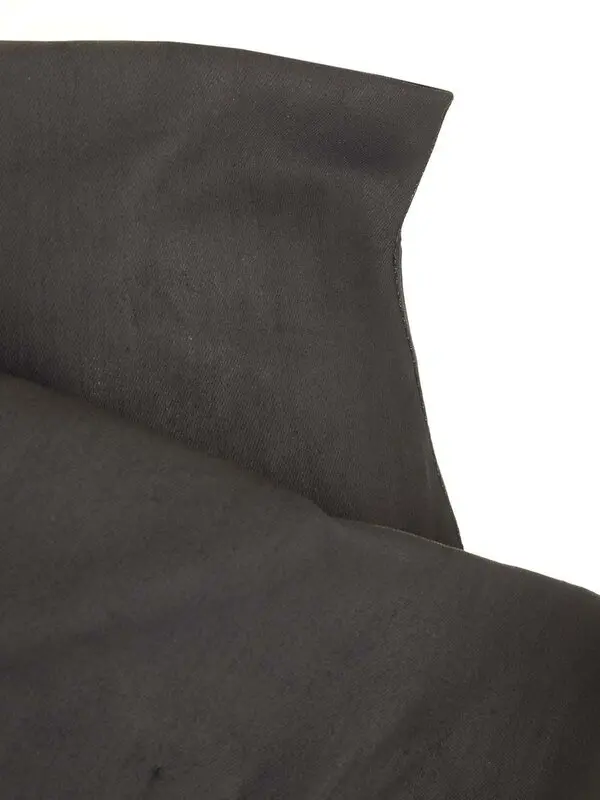 Rick Owens Sleeveless Asymmetrical Top With Back Zip Closure