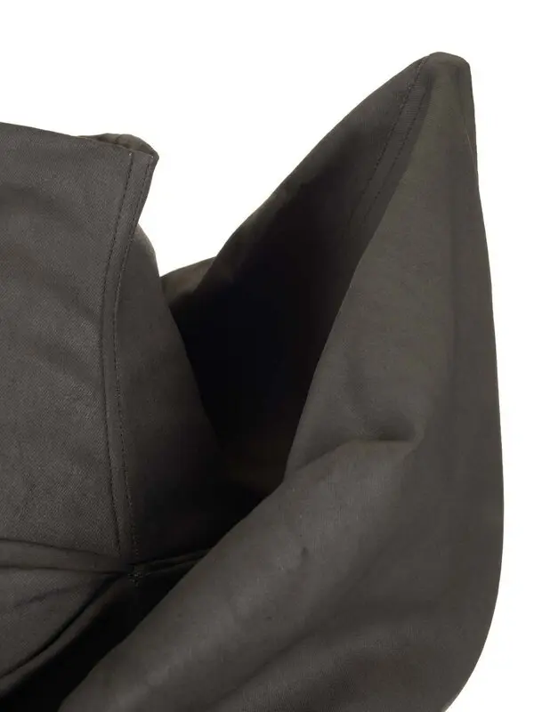 Rick Owens Sleeveless Asymmetrical Top With Back Zip Closure