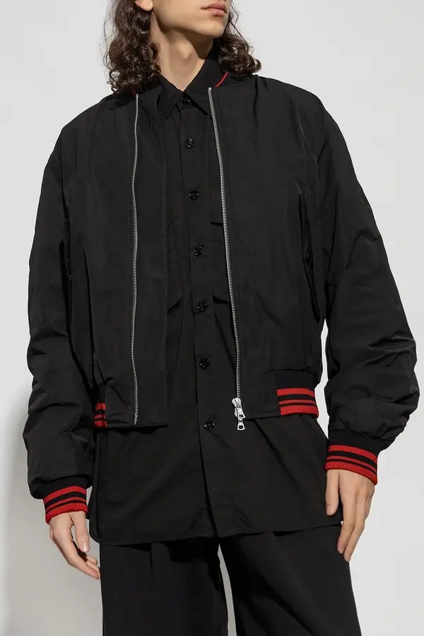 Dries Van Noten Stand Collar Casual Jacket