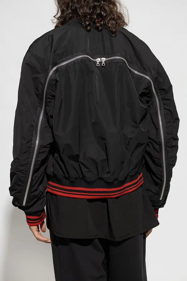 Dries Van Noten Stand Collar Casual Jacket