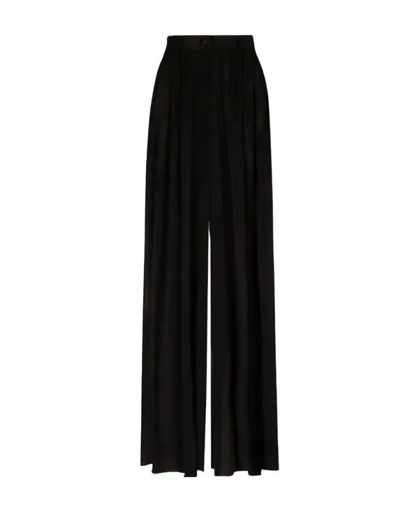 Dolce & Gabbana Wide-leg Chiffon Pants