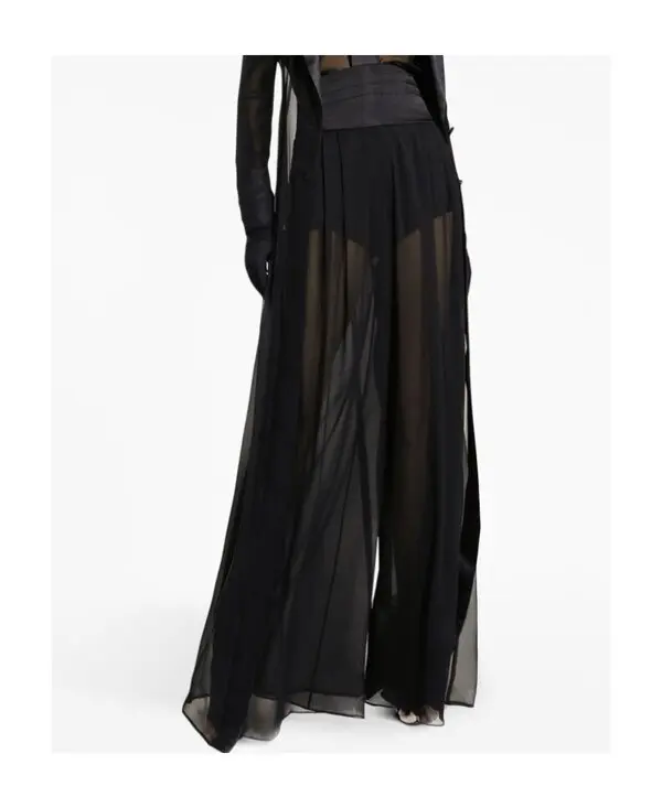 Dolce & Gabbana Wide-leg Chiffon Pants