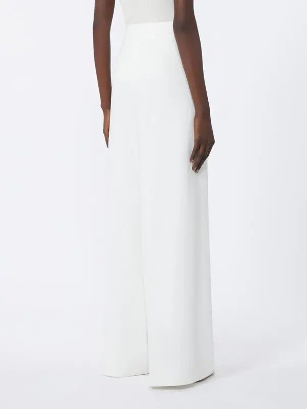 Max Mara Manetta Pleated Trousers - White