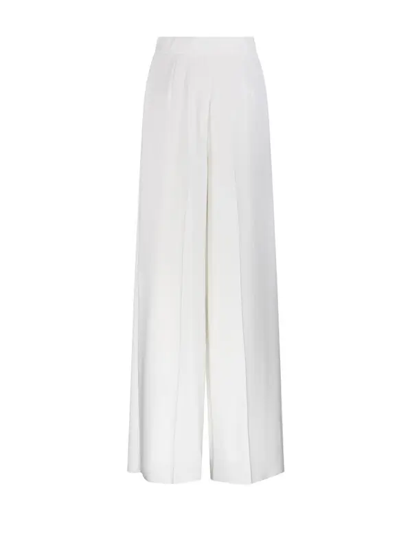 Max Mara Manetta Pleated Trousers - White