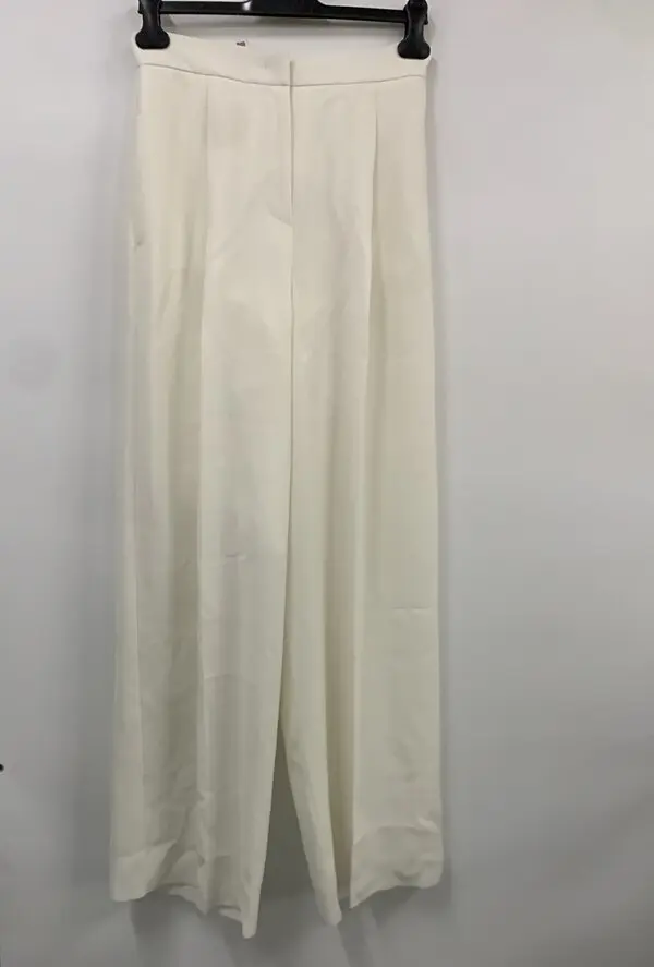 Max Mara Manetta Pleated Trousers - White