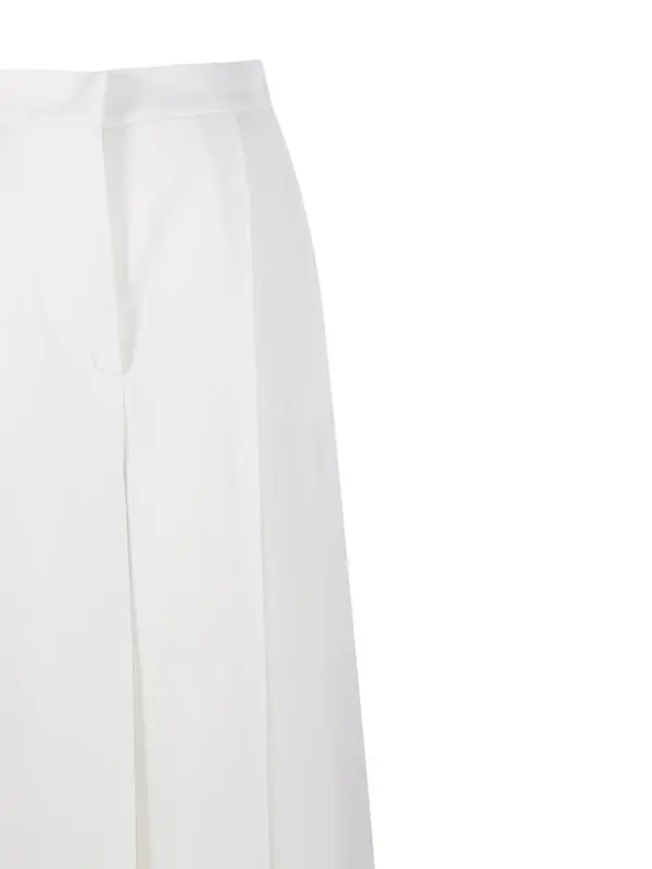 Max Mara Manetta Pleated Trousers - White