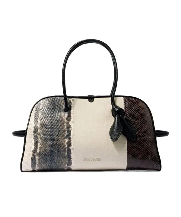Jacquemus Soft Bowling Bag - Black