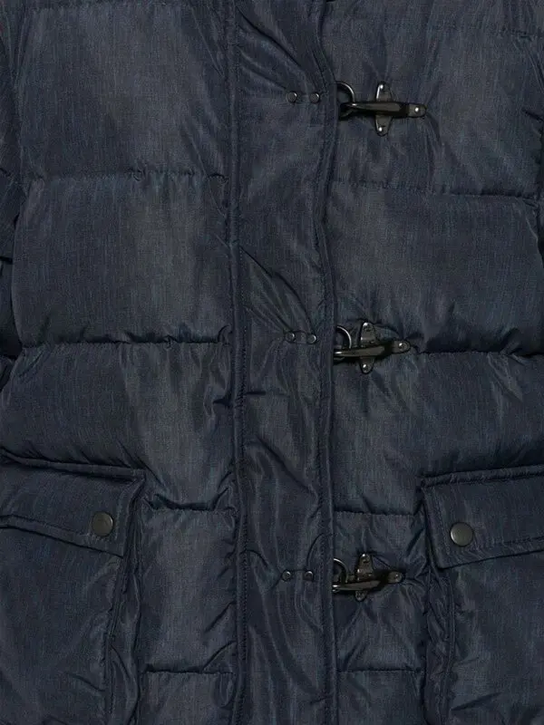 FAY Quilted Puffer Jacket With Toggle Closure