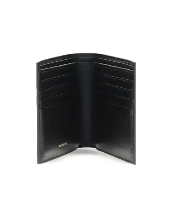 Balenciaga Bb-logo Leather Wallet