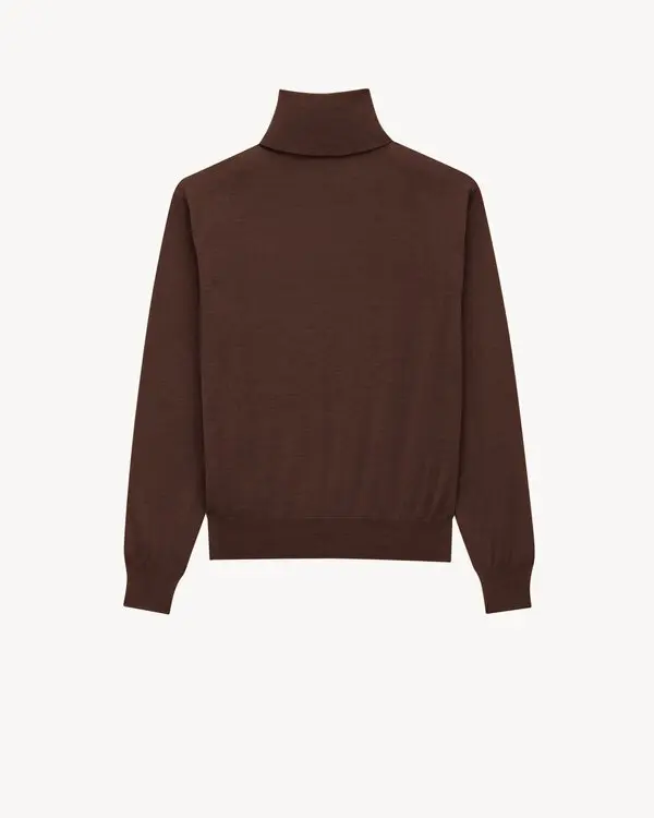 Saint Laurent Turtleneck Long-sleeved Jumper