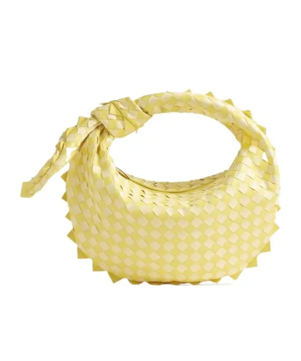 Bottega Veneta Teen Jodie Shoulder Bag - Jelly Yellow/chamomile Yellow