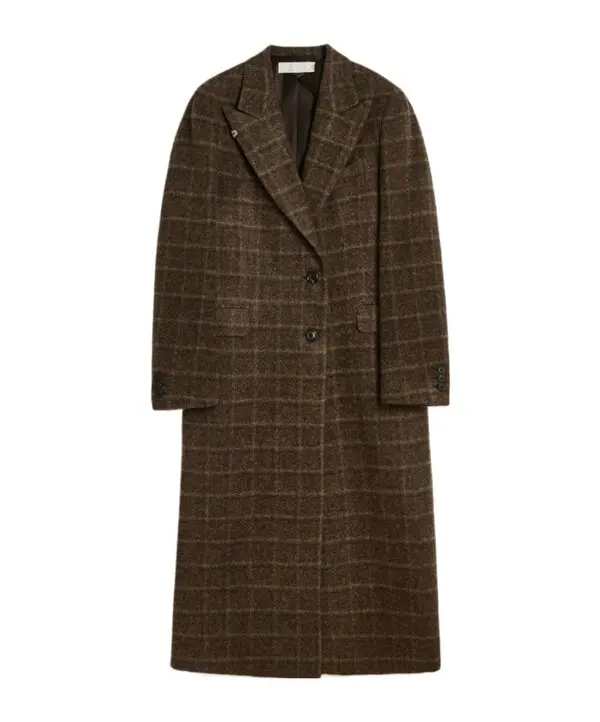 Our Legacy Checked Single-breasted Coat