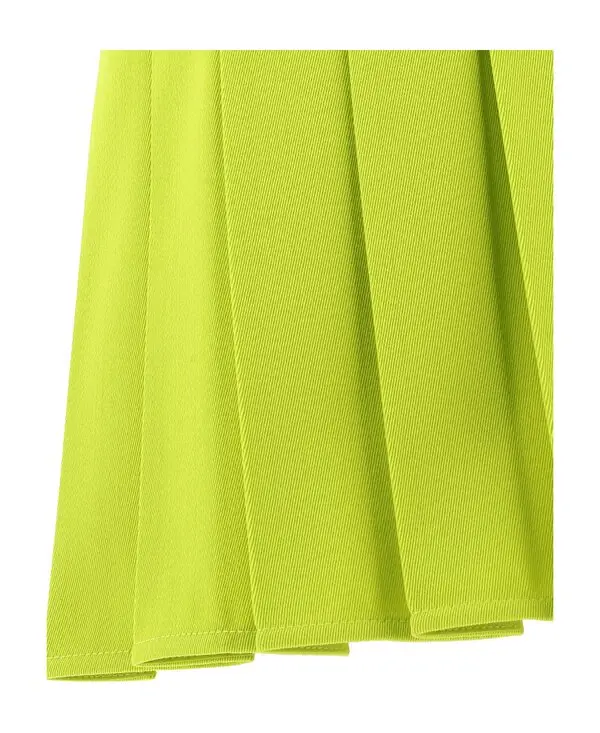 Bottega Veneta High Waist Pleated Mini Skirt