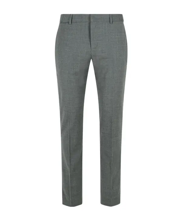 PT TORINO Belt Loops Slacks - Gray