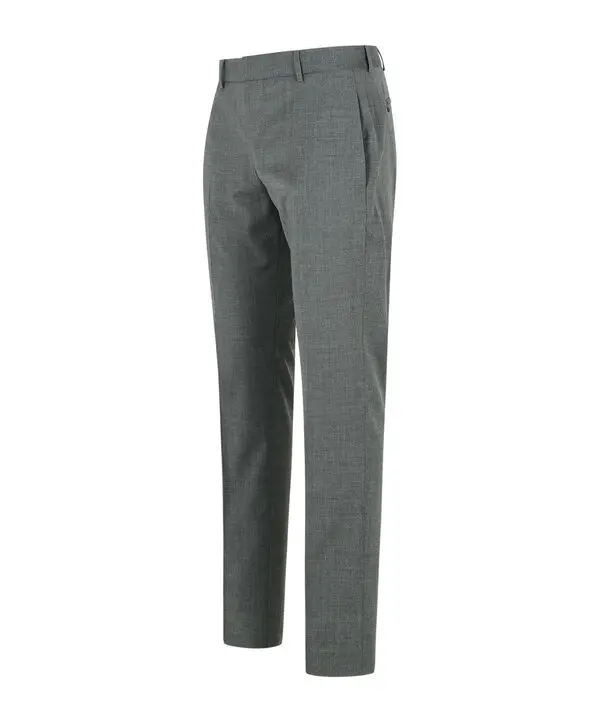 PT TORINO Belt Loops Slacks - Gray
