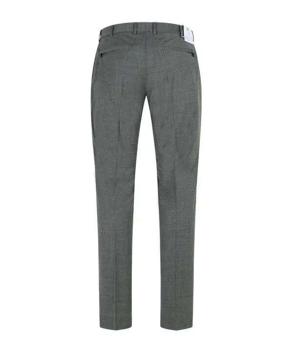 PT TORINO Belt Loops Slacks - Gray