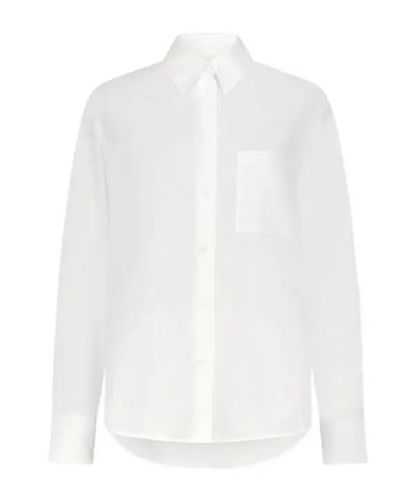 Loulou De Saison Lee Embroidered Shirt - White