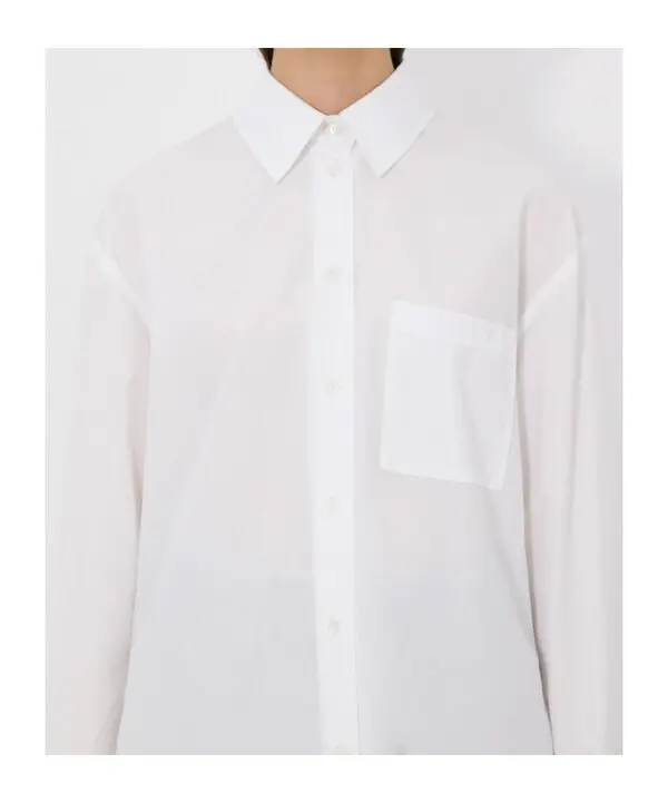 Loulou De Saison Flared Hem Shirt - White