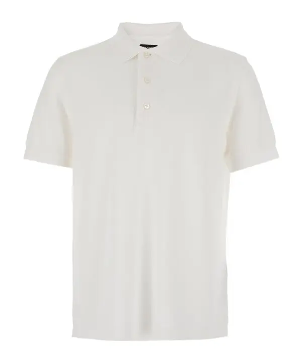 TOM FORD Short-sleeved Polo Shirt - White