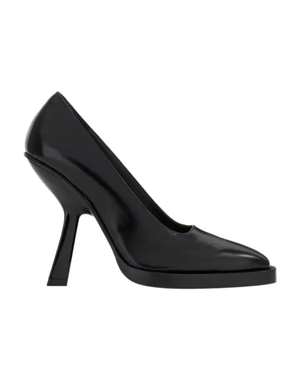 FERRAGAMO Shaped Pointed-toe Pumps - Black