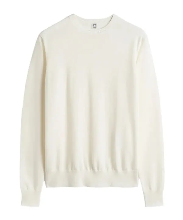 TOTEME Long-sleeved Crewneck Jumper - No