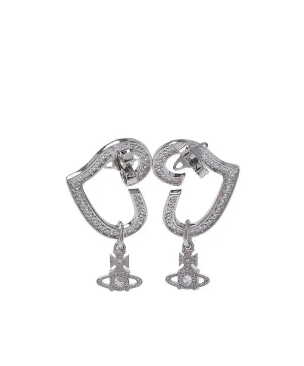 VIVIENNE WESTWOOD Heart Pattern Earrings