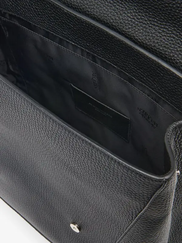 Alexander McQueen Logo-lettering Foldover Top Backpack