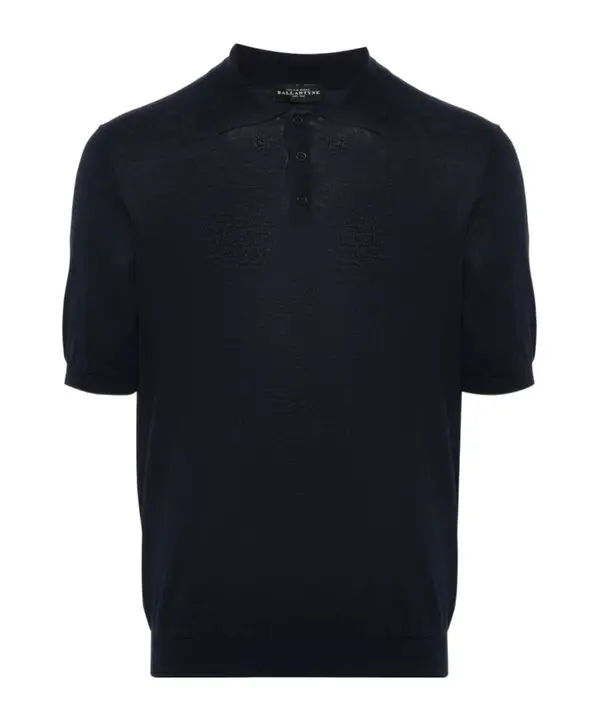 BALLANTYNE Button Detailed Short-sleeved Polo Shirt