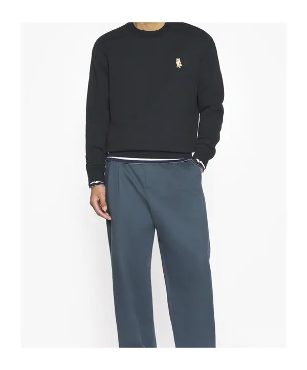Maison Kitsuné Standing Fox Comfort Sweatshirt - Black