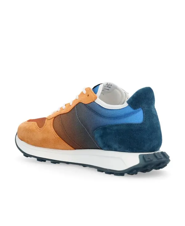 Hogan Round Toe Panelled Sneakers - White