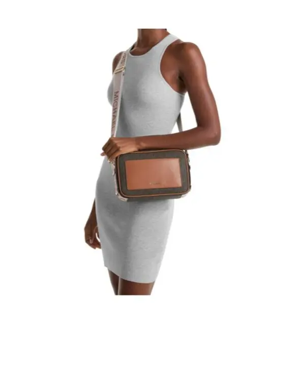 Michael Kors Monogrammed Shoulder Bag