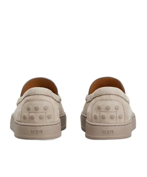 TOD'S Penny Loafers In Suede - Beige