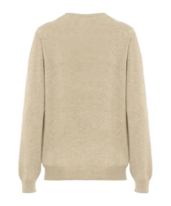 Malo Crew Neck Cashmere Sweater - Brown
