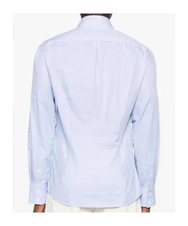 Brunello Cucinelli Cotton Shirt - Blue
