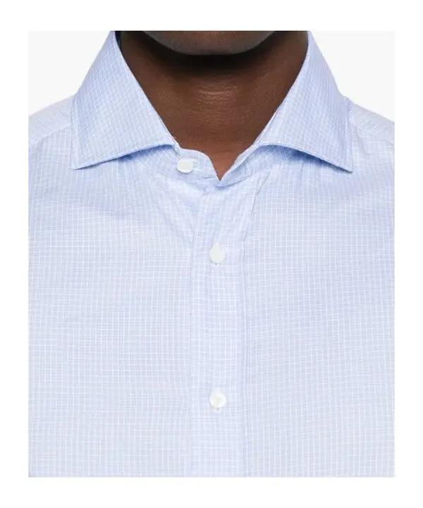 Brunello Cucinelli Cotton Shirt - Blue