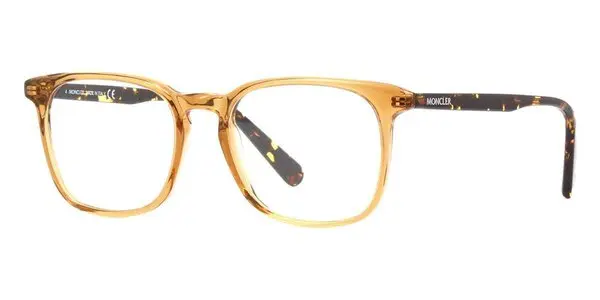 Moncler Square Frame Eyeglasses - Nude