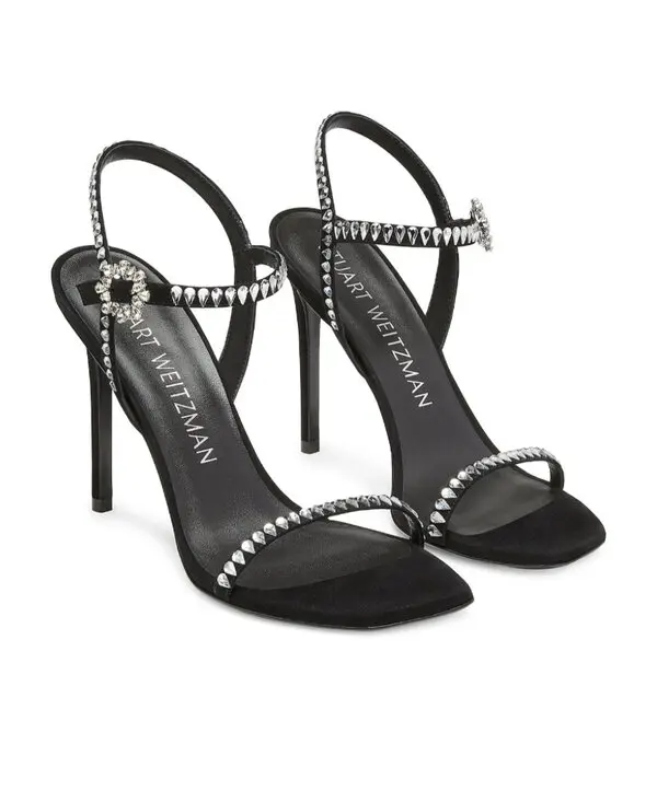 STUART WEITZMAN Embellished High-heeled Sandals