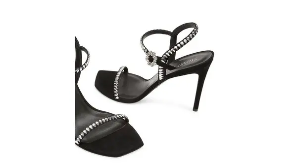 STUART WEITZMAN Embellished High-heeled Sandals